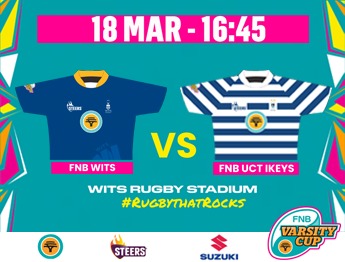 Ticketpro - Wits vs UCT - 18th of March 2024