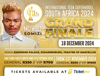 Ticketpro - International Teen Supermodel SA - 18th of December 2024