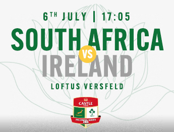 Ticketpro - Springboks vs Ireland - 6th of July 2024