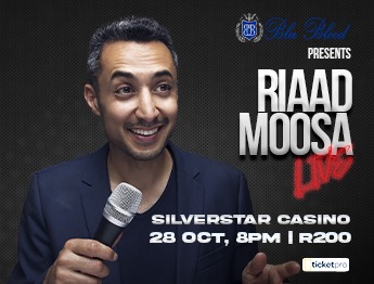 Ticketpro - Riaad Moosa Live - 28th of October 2022