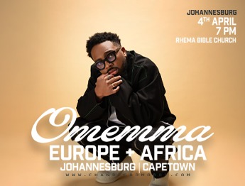 Ticketpro - Chandler Moore Omemma Tour Johannesburg - 4th of April 2025