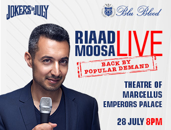 Ticketpro - Riaad Moosa Tour - 28th of July 2023