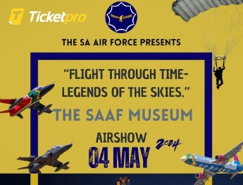 Ticketpro - SAAF Museum Air Show - 4th of May 2024